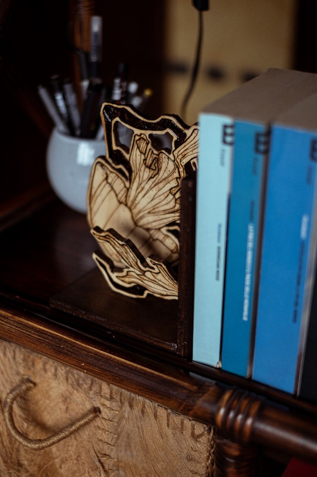 Medusa Bookends Reclaimed Wood - Etsy