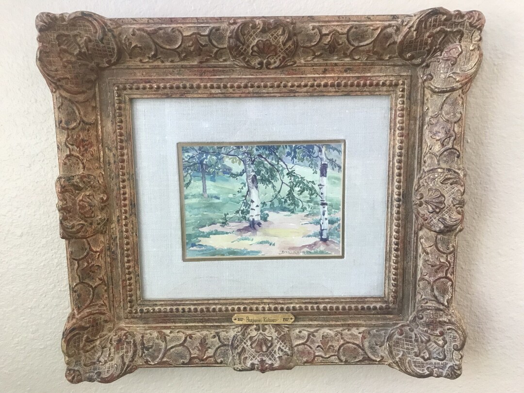 Benjamin Kelman Original Vintage Watercolor Painting - Etsy