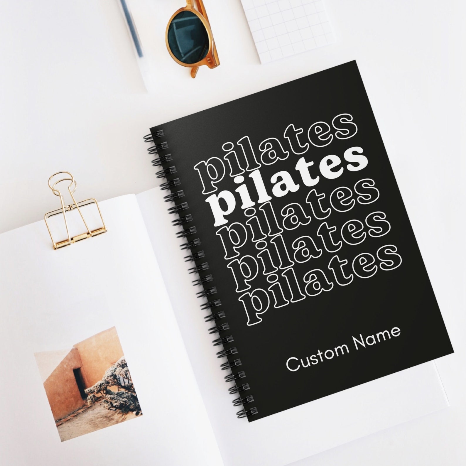 Personalized Pilates Instructor Notebook: Softcover Journal - Etsy