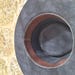 Handcrafted 100% Rabbit Fur Felt Flat Brim Fedora Western Weight Hat ...