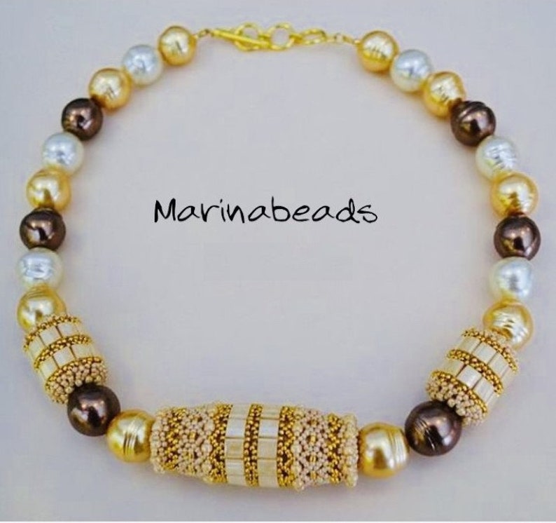 Tutorial Sunset Beaded Bead | Etsy
