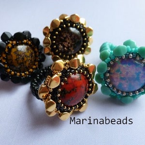 TUTORIAL Pinch Flower Ring - Etsy UK
