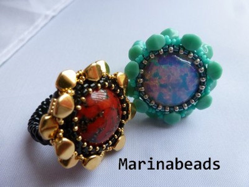 TUTORIAL Pinch Flower Ring - Etsy UK
