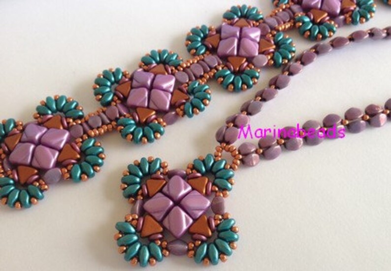 TUTORIAL Set Square Bracelet & Pendant - Etsy