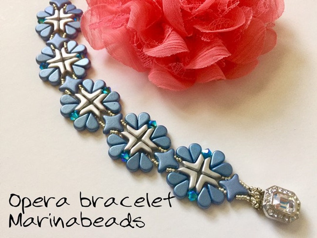 TUTORIAL Opera Bracelet - Etsy