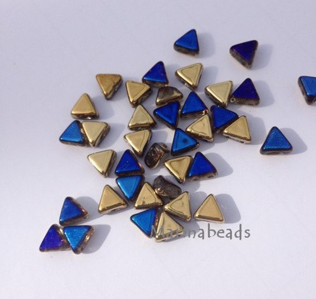 Khéops ® Par Puca Color California Blue.beads 50 Pcs . - Etsy