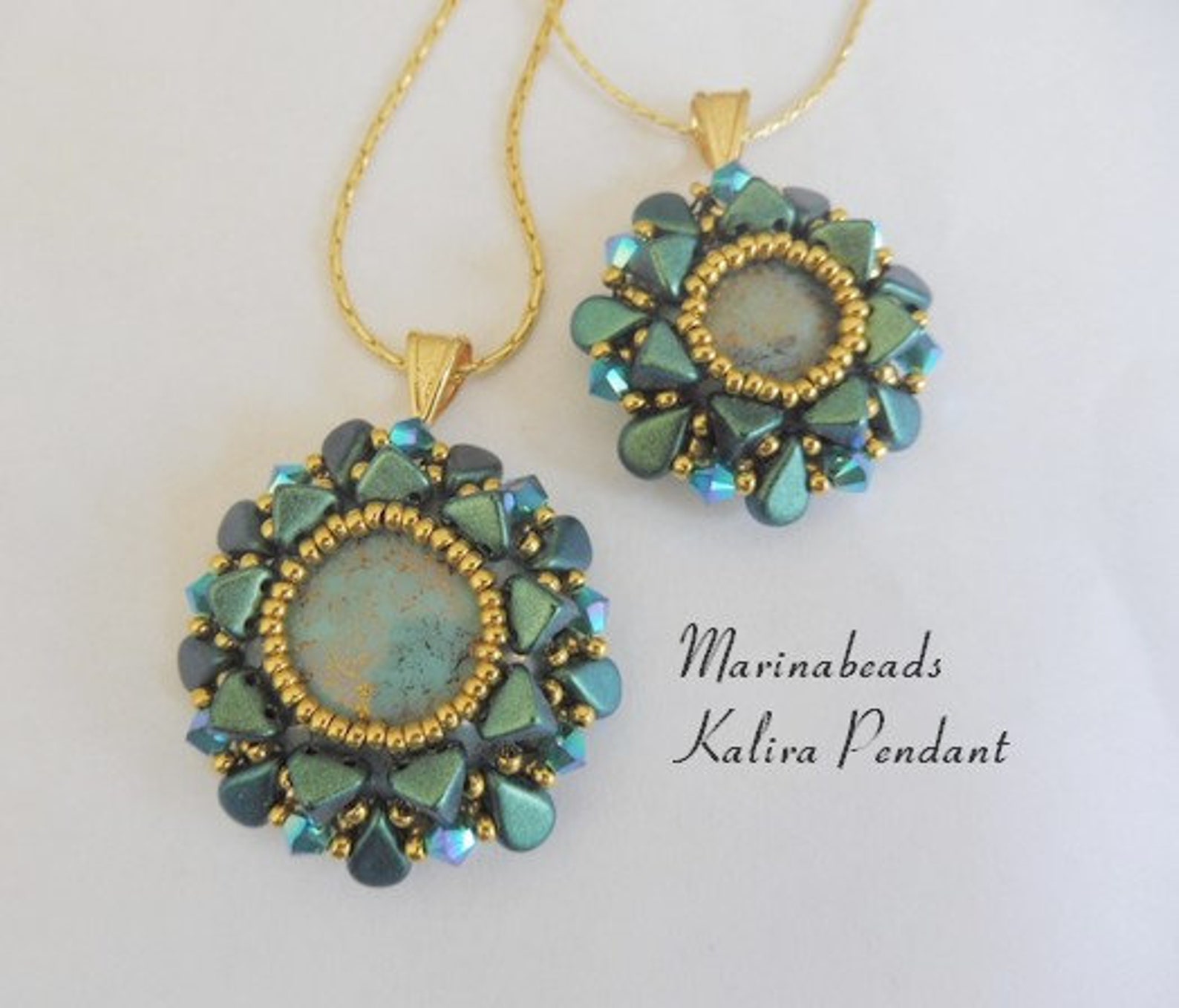 Amos® Par Puca® Beads , Tweedy Blue 50 Pcs - Etsy