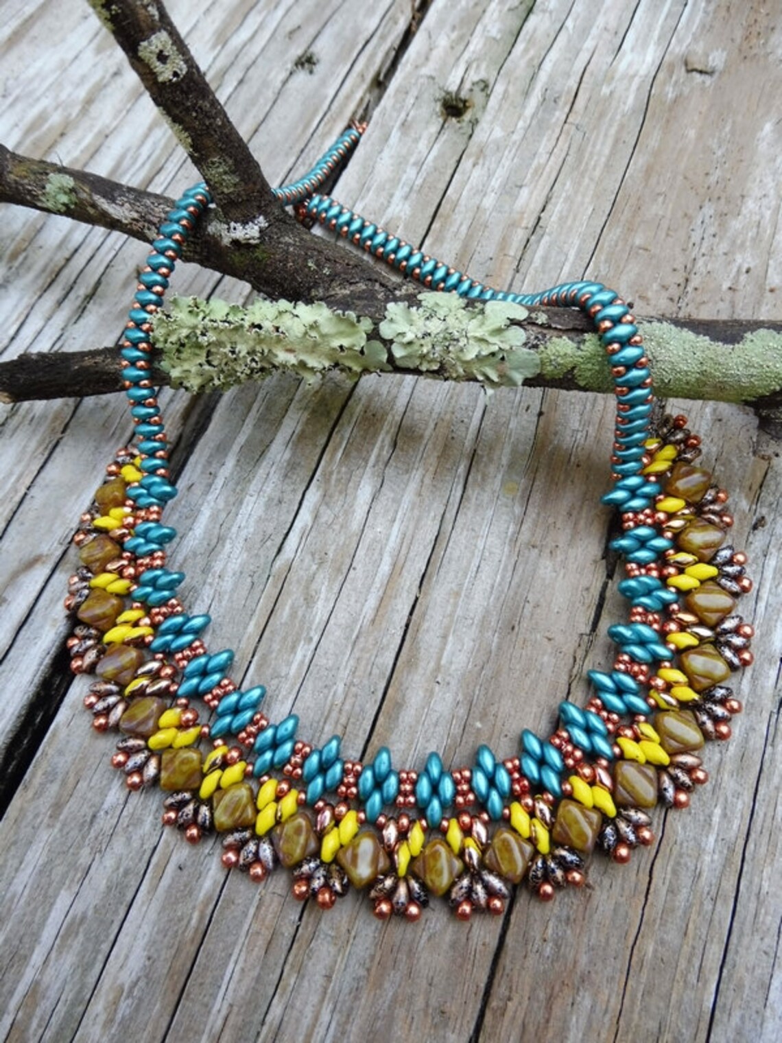 Beading KIT Nigella Emerald/limon Capri - Etsy