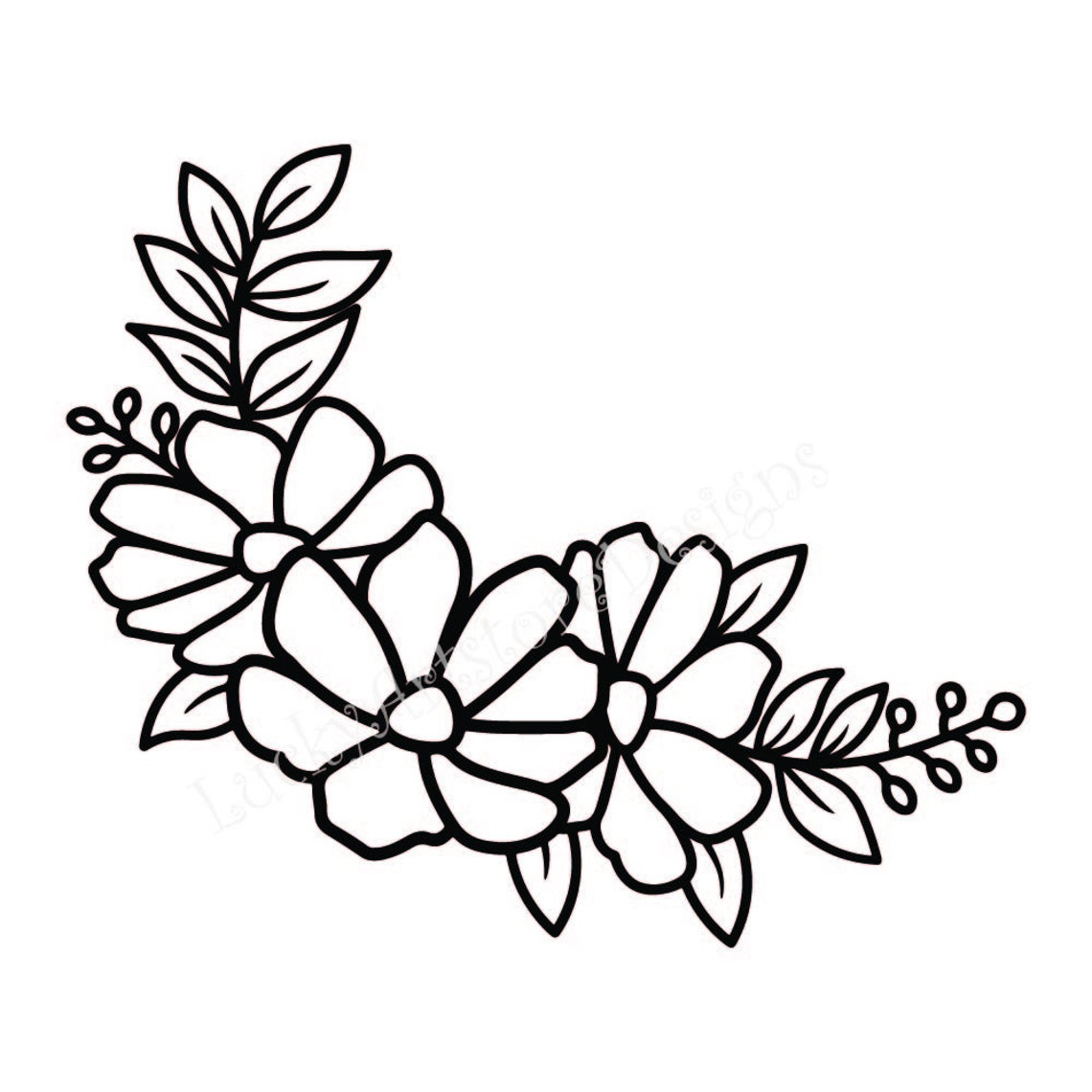 Floral Svg, Floral Svg Bundle, Floral Svg Cut Files,floral Png, Floral ...