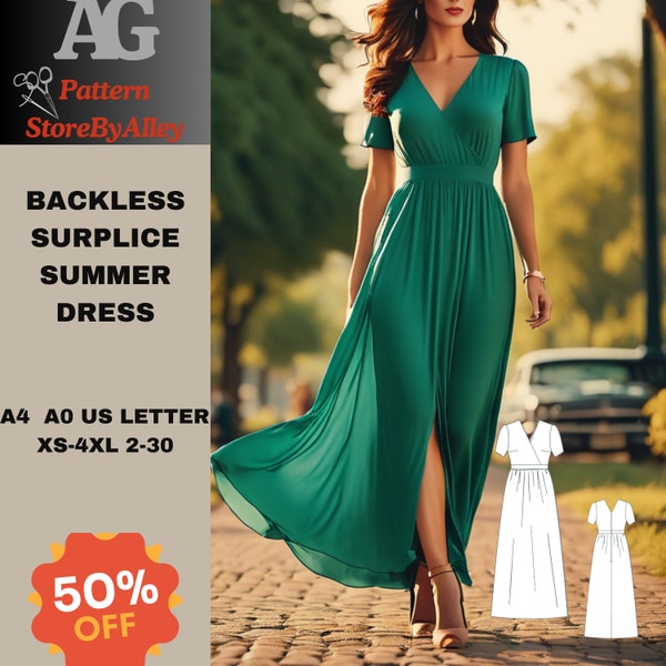 Open Back Sundress - Etsy