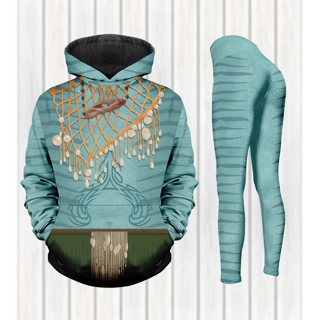 Ronal Avatar Cosplay Hoodie Leggings, Avatar Metkayina Costume, the Way ...