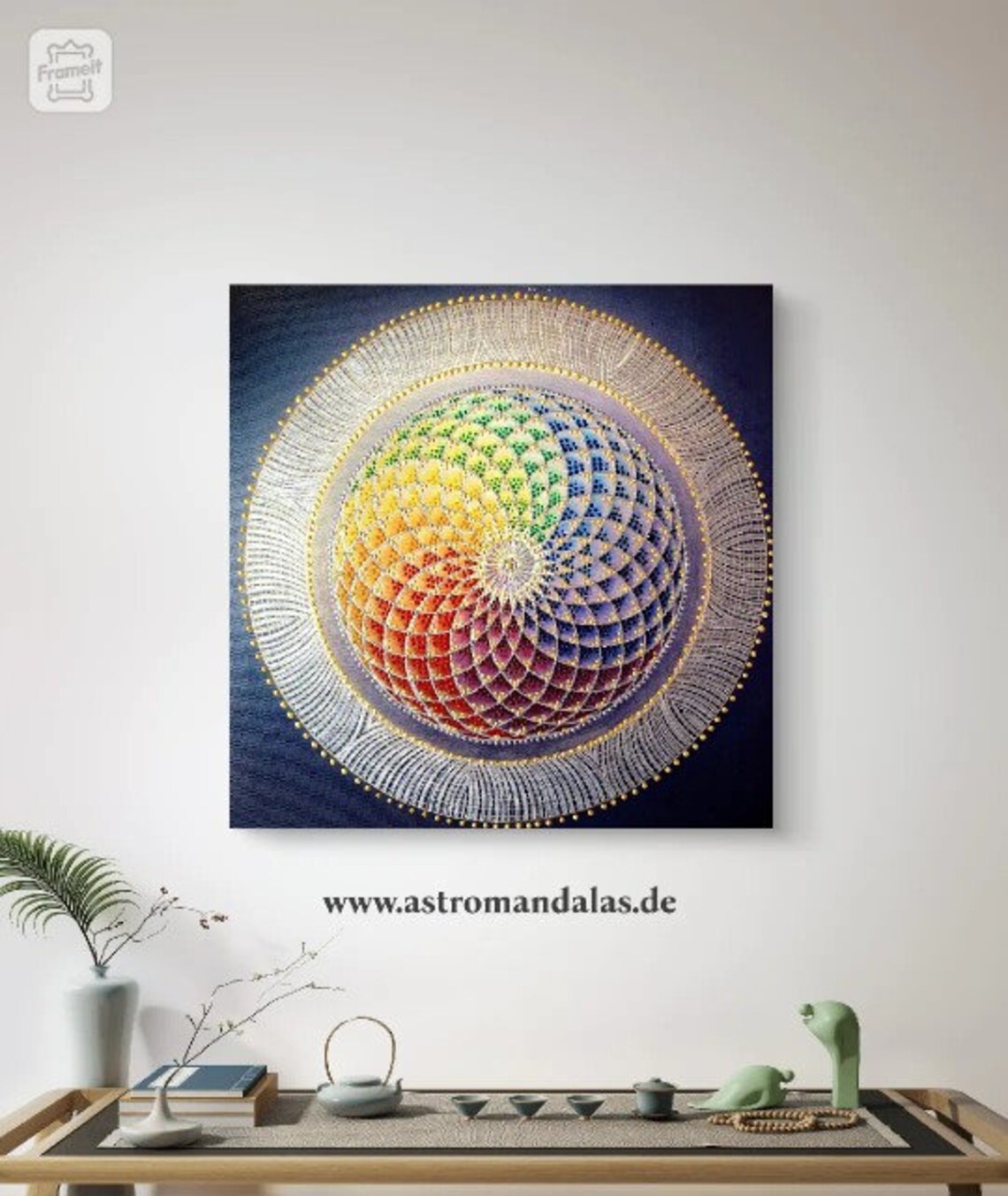 Mandalas Decoracion Fengshui Astrologia Cuadros Energias Simbologia ...