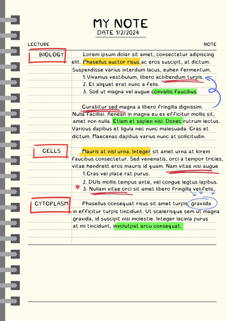 Cute Handwriting Fonts, Fonts Goodnotes, Digital Planning Fonts, Note ...