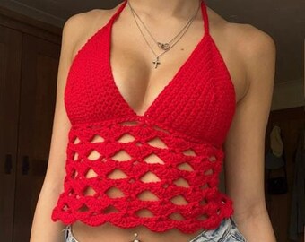 Vintage Sea Shell Top Crochet Pattern, Easy Crochet Shell Top Tutorial, DIY Craft, Wearable ...
