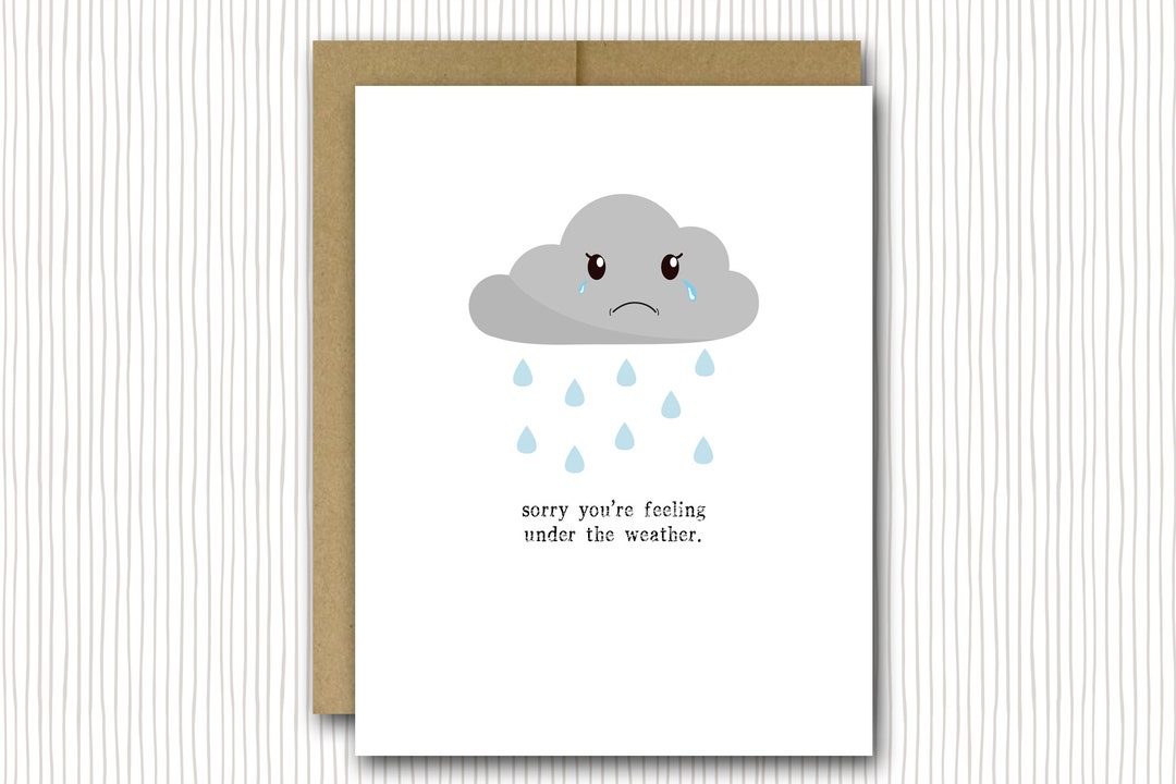 Get Well Soon Card Get Well Card Thinking of You Card Printable Card ...