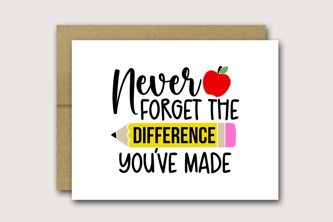 Teacher Retirement Card Retirement Card Teacher Card - Etsy