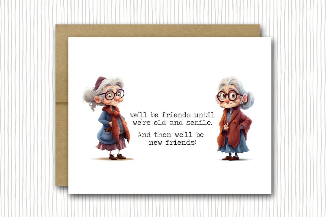 Best Friend Card | Funny Best Friend Card | Just Because Card ...