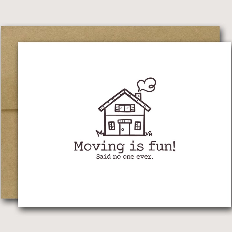 Funny New Home Card - Etsy