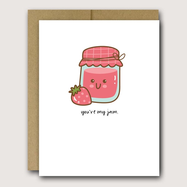 You're My Jam Card - Etsy