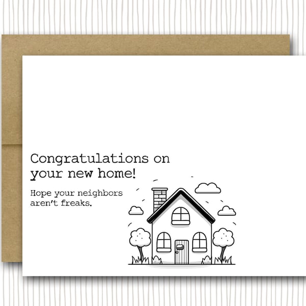 Good Neighbor Card - Etsy