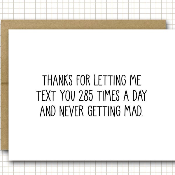 Funny Friend Card - Etsy