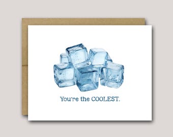 You're the Coolest Card - Etsy
