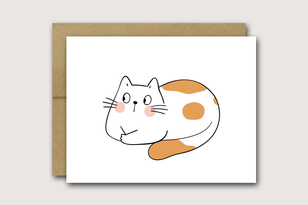 Cat Notecards Cat Note Cards Cat Card Cat Stationery Cat Stationary Cat ...