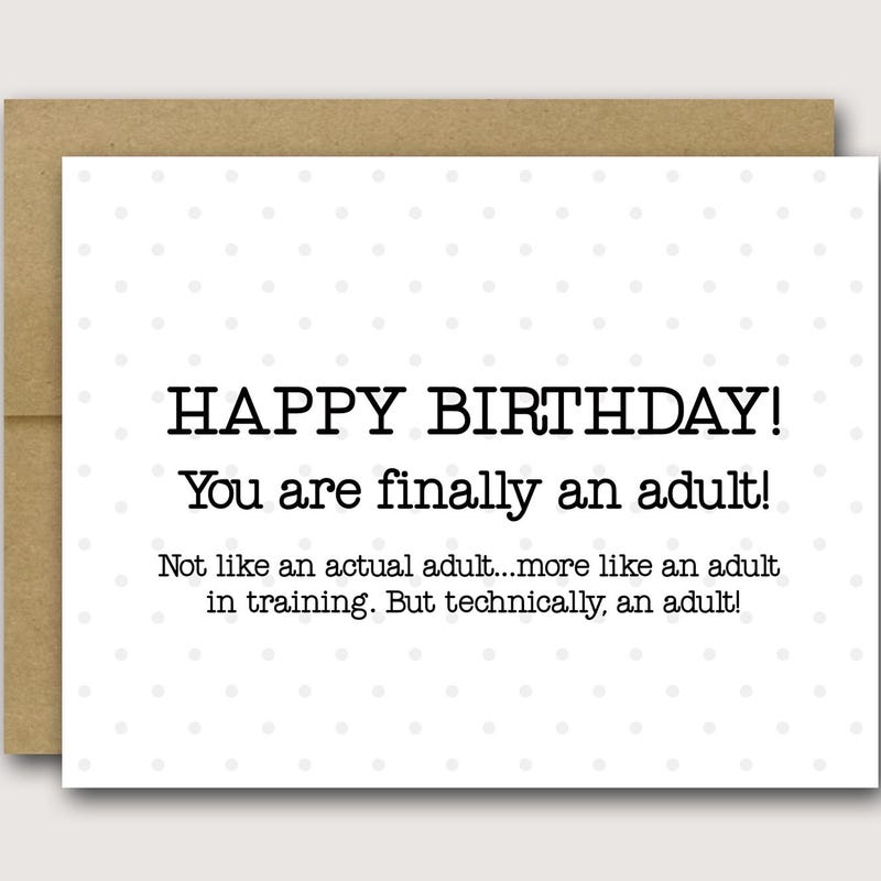 Funny Birthday Card for Adults - Etsy