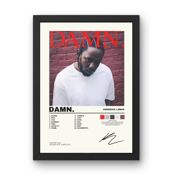 Kendrick Lamar Album Cover Art - Etsy