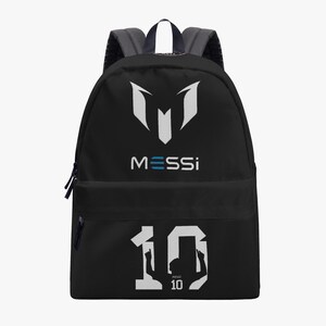 Messi Soccer Backpack, Sports Fan Bag, Athletic Travel Backpack, Sporty ...