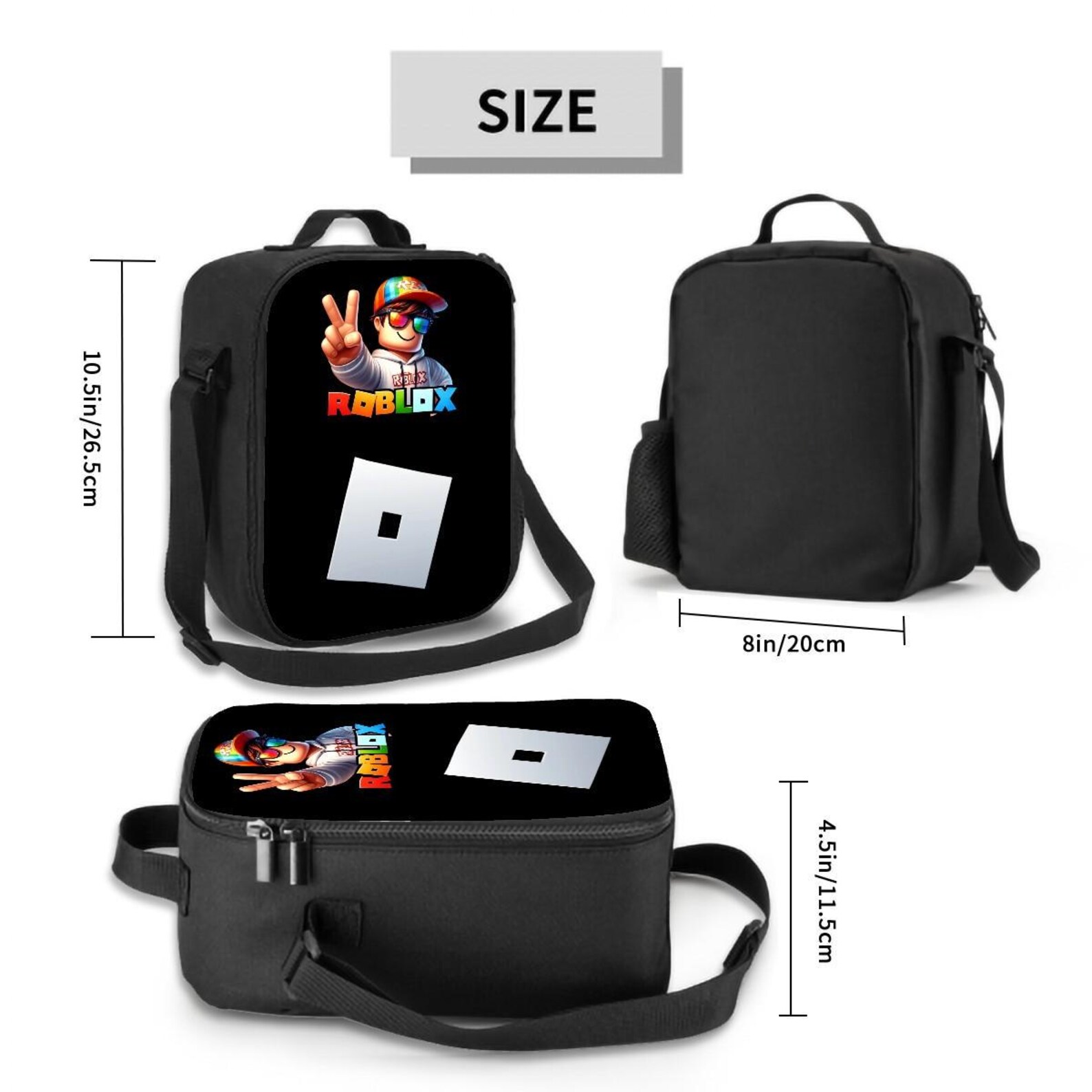 ROBLOX Insulated Lunch Box With Shoulder Strap - Etsy