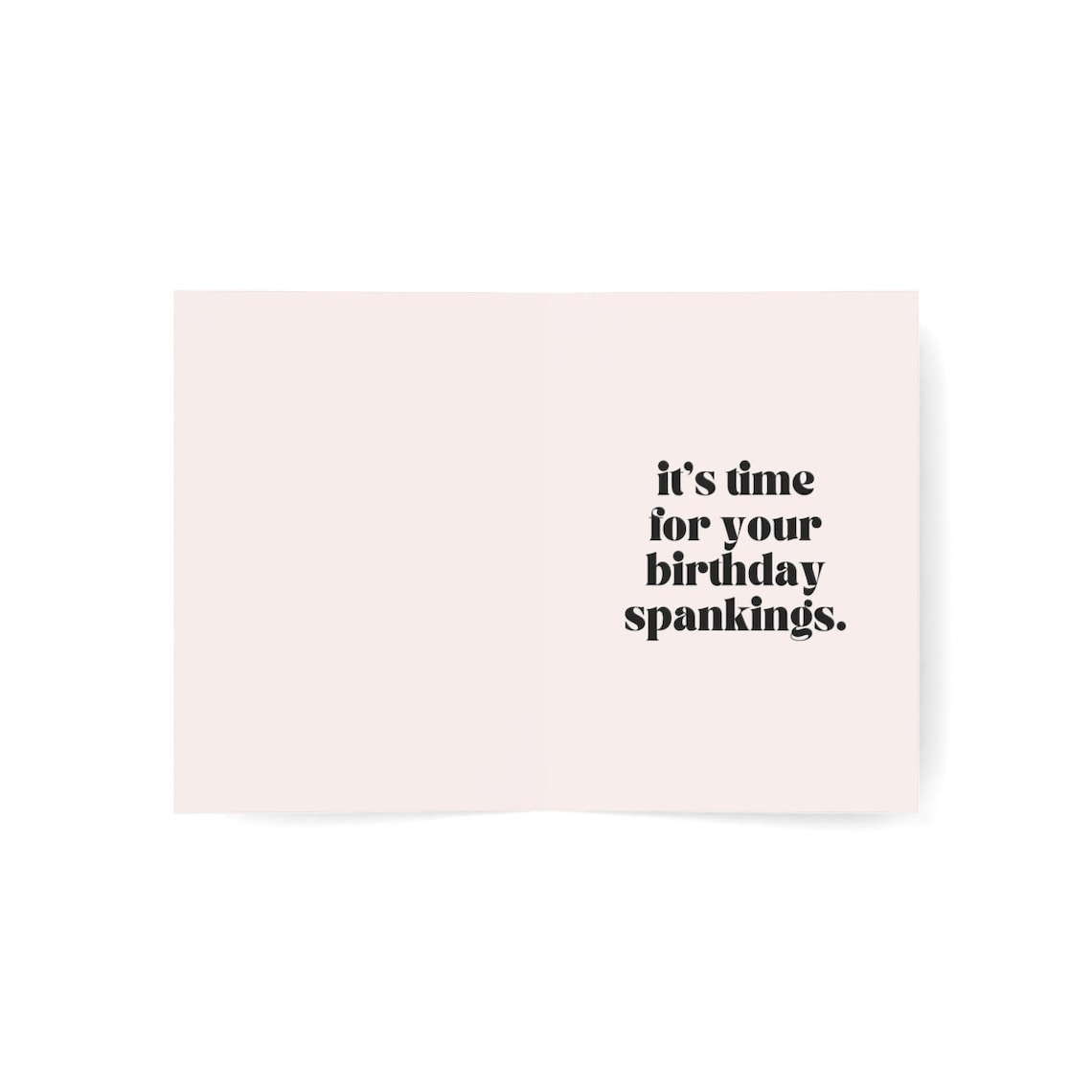 Funny "birthday Spankings for Her" Greeting Card - Etsy