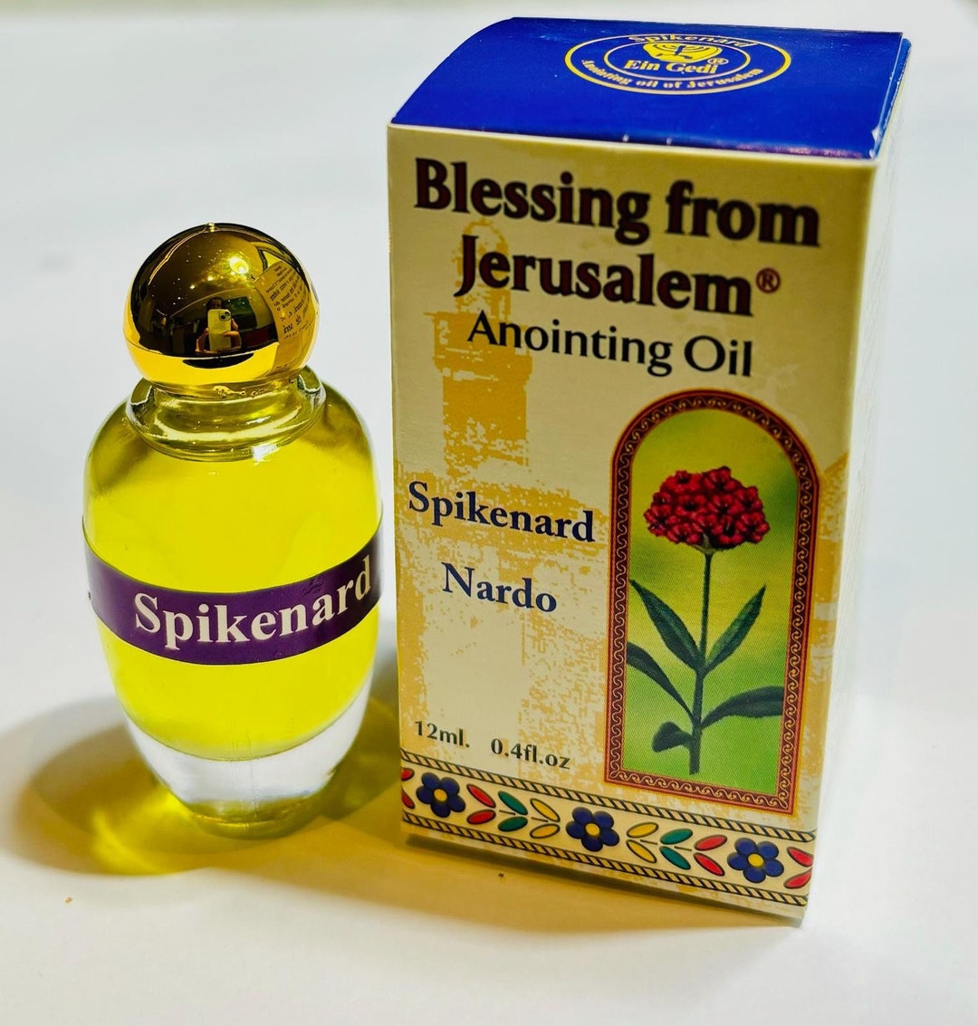 Anoiting Oil From Israel, Anointing Oil Bottle, Spikenard Anointing Oil ...