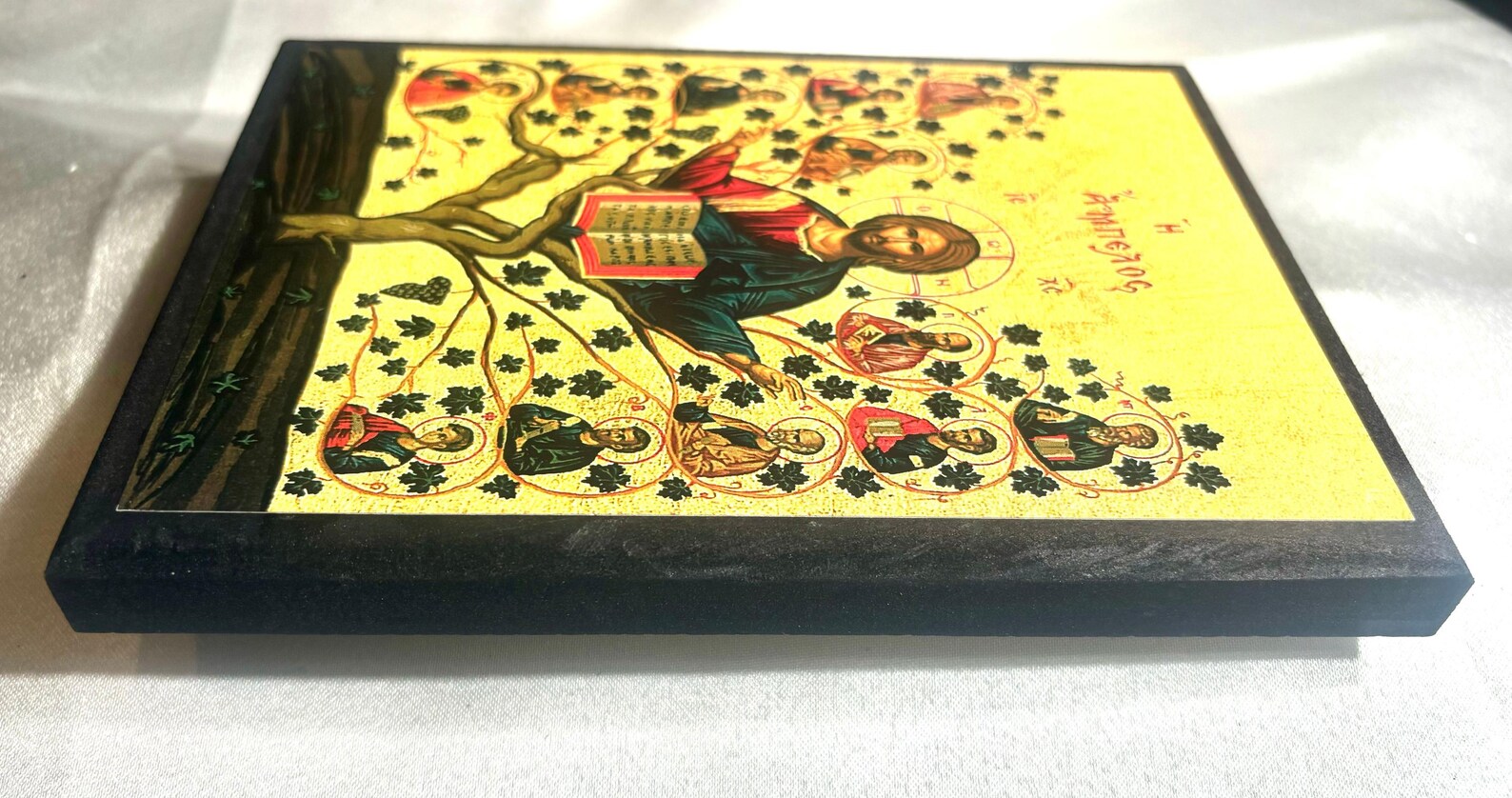 The Vine Tree Icon, Orthodox Icon, the Vine Tree, Handmade Icon on ...