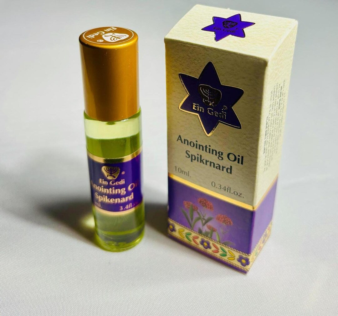 Anoiting Oils From Israel, Anointing Oil Bottle, Spikenard Anointing ...