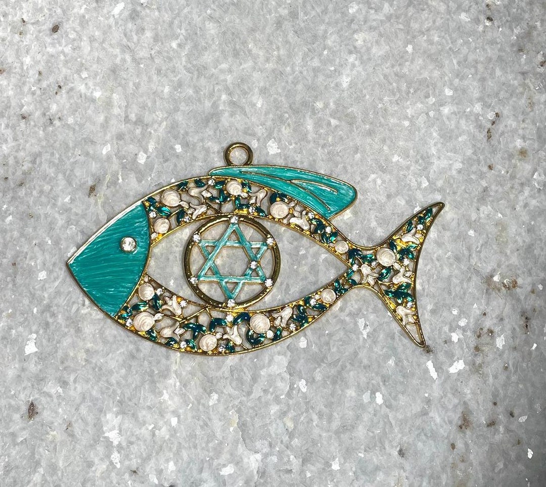 Hand Made Fish Decoration, Jewish Gift, Handmade Judaica From Israel ...
