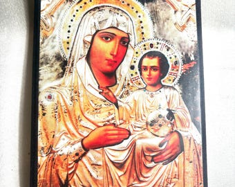 The Vine Tree Icon, Orthodox Icon, the Vine Tree, Handmade Icon on ...