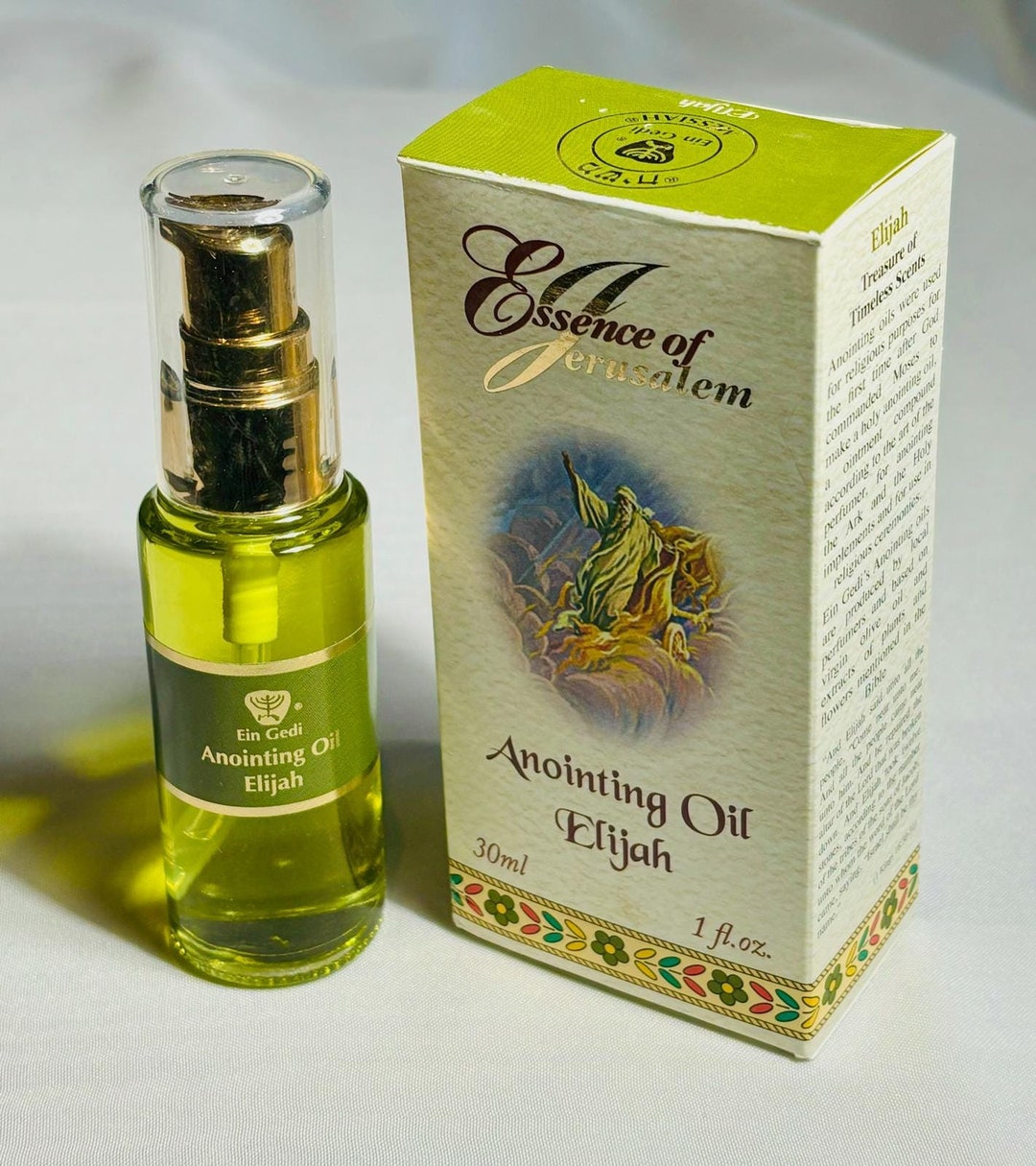 Anoiting Oil From the Israel, Anointing Oil Bottle, Elijah Anointing ...