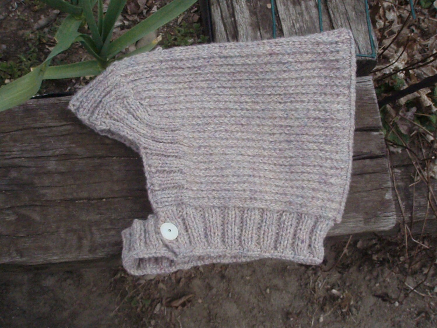 Wool woman's bonnet style winter cap. | Etsy