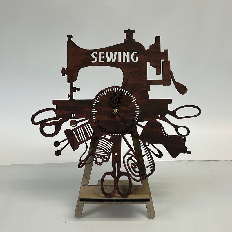 Sewing Room Clock - Etsy