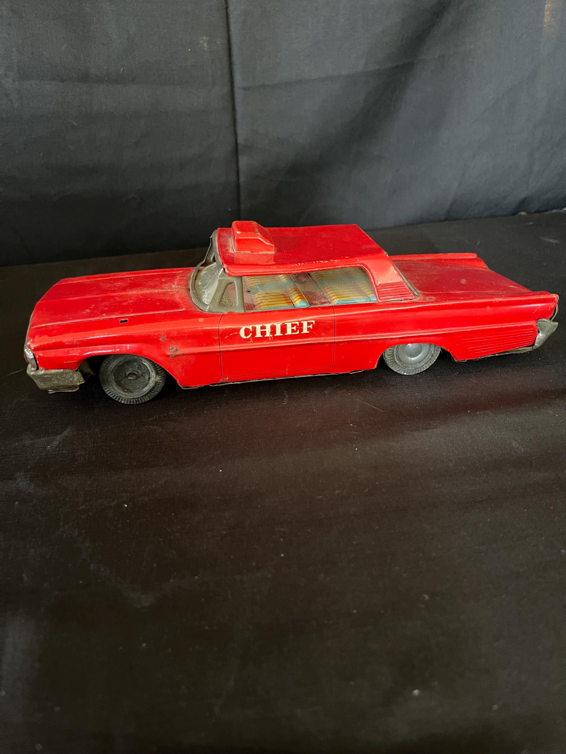 FORD Vintage Chief Car Red Police Fire - Etsy