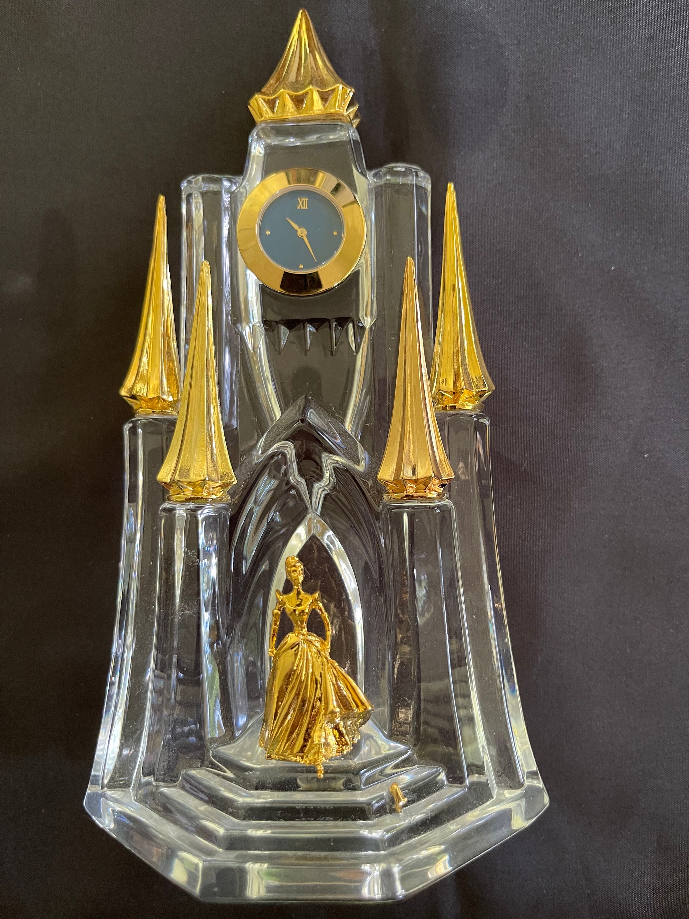 Franklin Mint Cinderella Castle Clock midnight Enchancement - Etsy