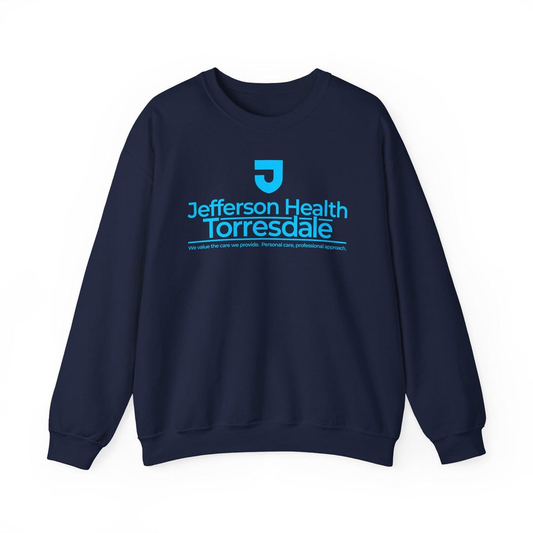 Jefferson Health Torresdale Sweatshirt - Gildan Unisex Crewneck ...