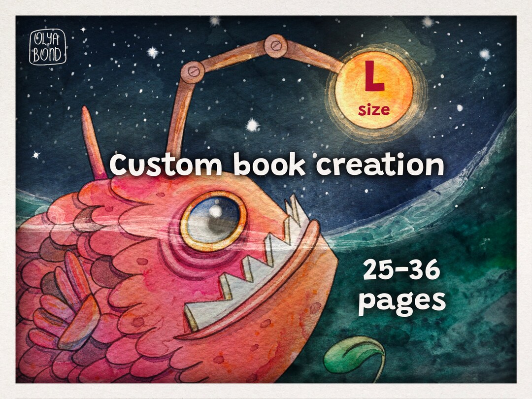 Custom Childrens Book Creation, Childrens Book Illustration, Book ...