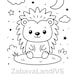 Cute Animal Coloring Book for Kids – 20 Printable Pages – Toddler ...