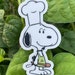Chef Beagle Dog Vinyl Sticker~ Great for Laptop, Water Bottle, Cars ...