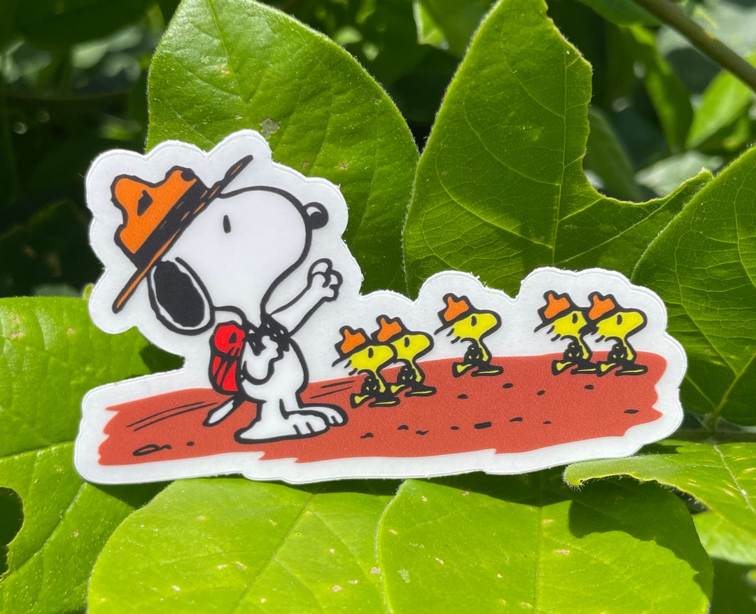 Dog + Bird Scouts Camping Beagle Clear Vinyl Sticker ~ Great for ...
