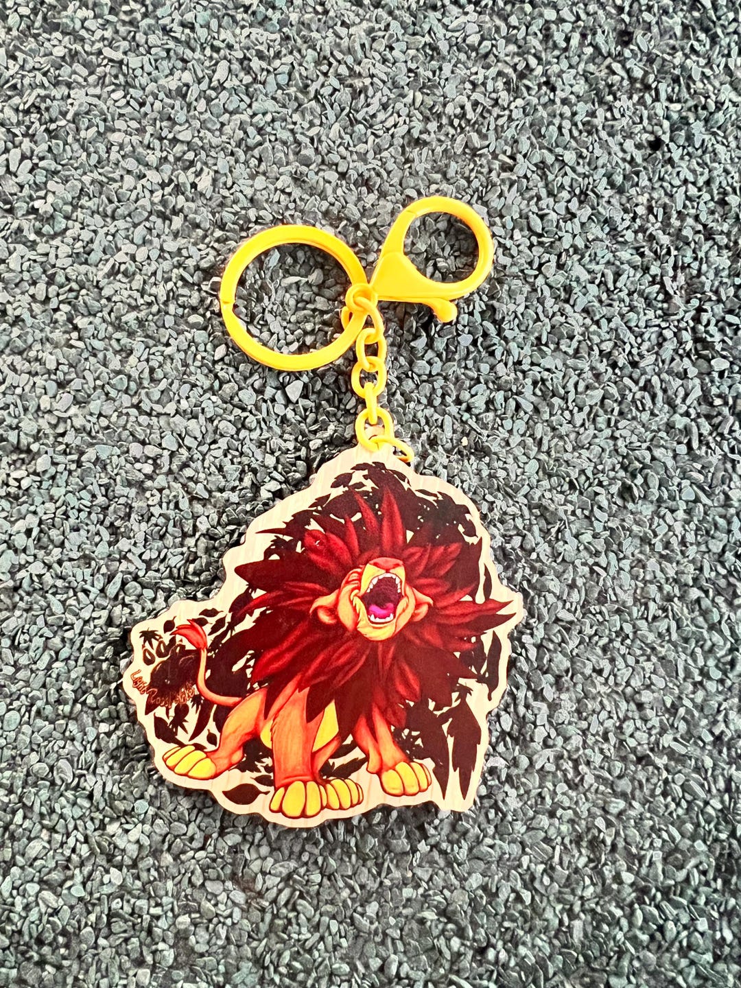 Future King Simba - 3” Wood Double Sided Keychain - Etsy
