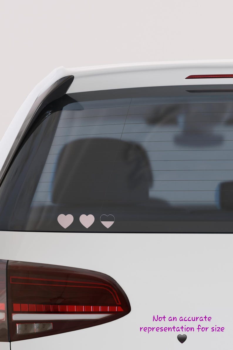 Heart Shaped Life Decal - Etsy