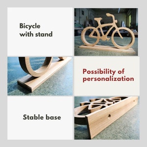 Wooden Bike, Bicycle-shaped Decoration, Wooden Bicycle, Gift for ...